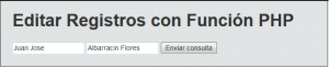 Editar Registros con Función PHP y MySQL: Ejemplos » BaulPHP