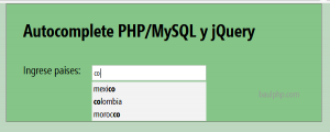 Autocompletar usando PHP/MySQL y jQuery » BaulPHP