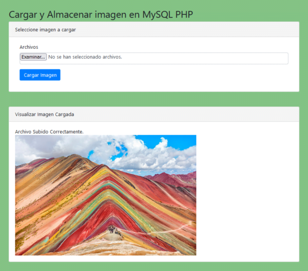 Cargar y Almacenar imagen en MySQL PHP [Actualizado] » BaulPHP