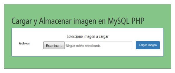 Cargar y Almacenar imagen en MySQL PHP [Actualizado] » BaulPHP