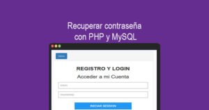 Recuperar contraseña con PHP y MySQL » BaulPHP