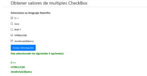 Procesar múltiple CheckBox seleccionados con PHP » BaulPHP
