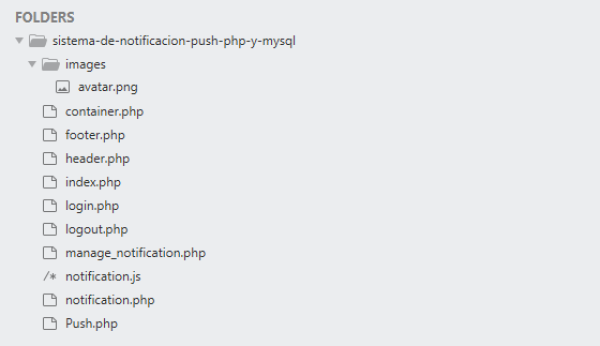 Sistema de notificación push PHP y MySQL: Ejemplo Completo » BaulPHP