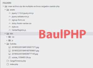 Crear archivo zip de multiples archivos cargados usando PHP » BaulPHP