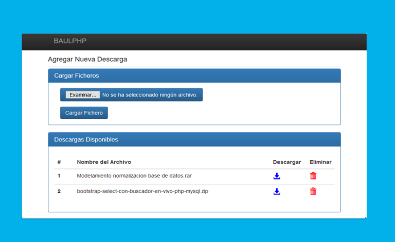Descargar 204 Sistemas y Script PHP & MySQL » BaulPHP