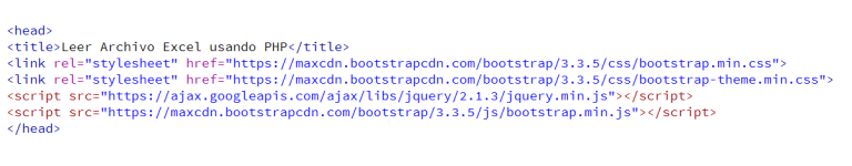 Leer archivo Excel con PHP: Descargar ejemplo » BaulPHP