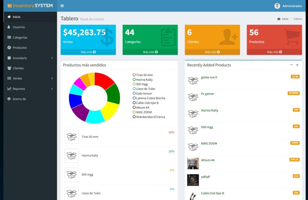 Sistema PHP de inventario PHP MVC » BaulPHP