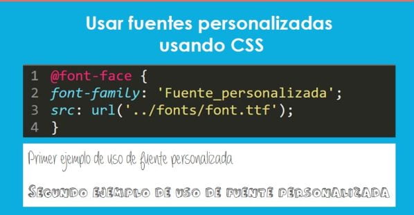 Usar fuentes personalizadas usando CSS » BaulPHP